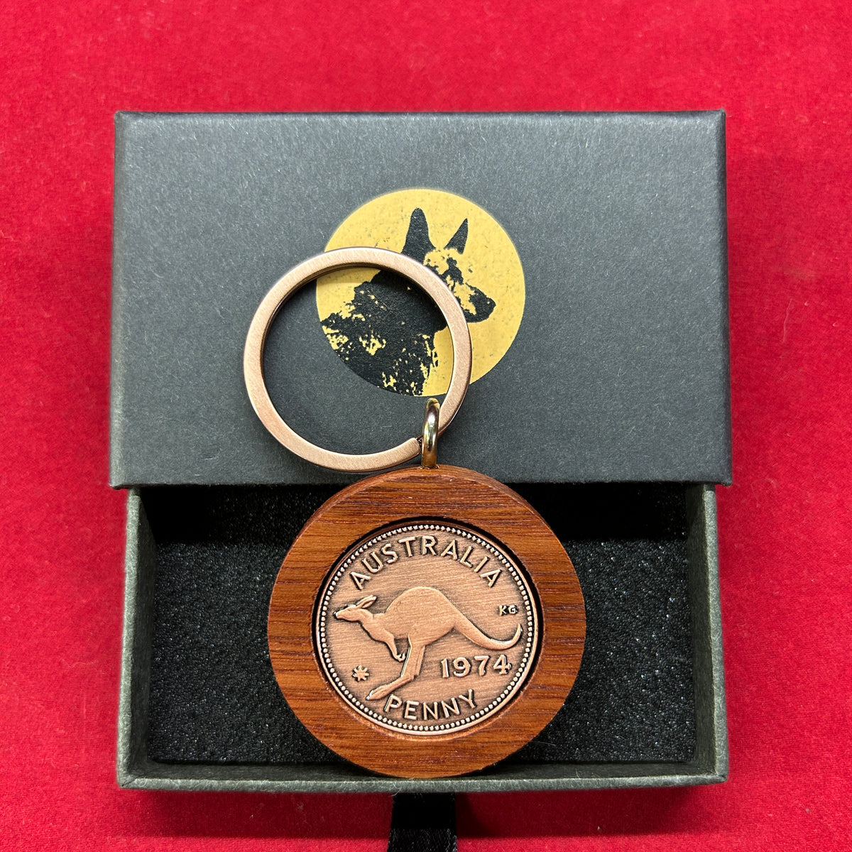 80th Birthday, Gift, Anniversary Present. 1945 Australian Jarrah Penny ...